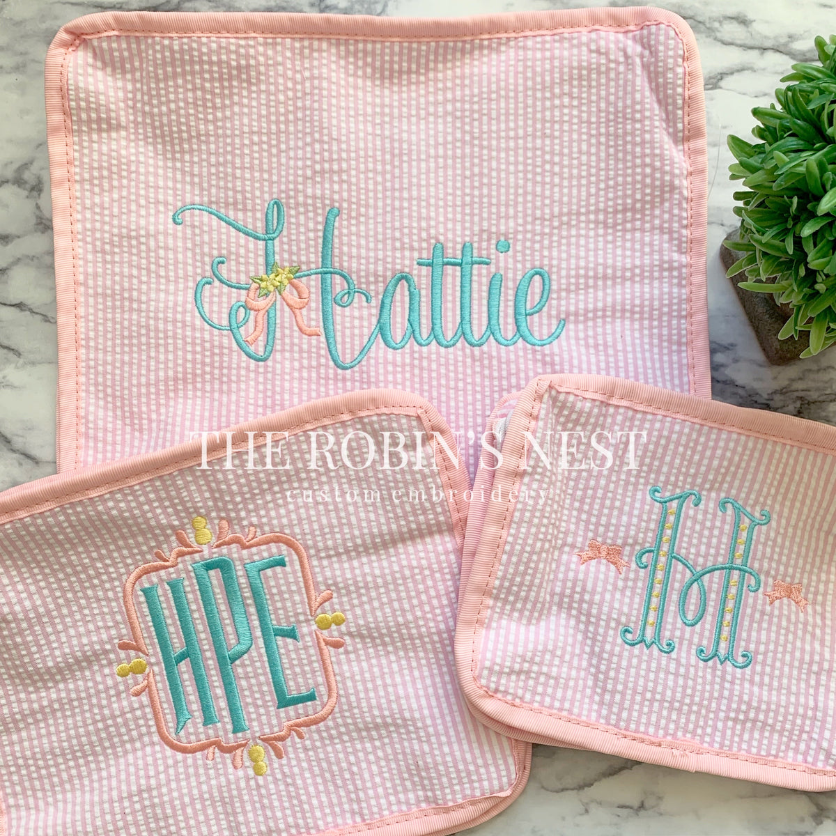 Seersucker Stacking Set – The Robin's Nest Embroidery